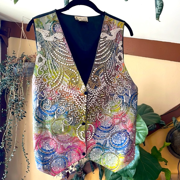 Jackets & Coats | Very Unique Vintage Beaded Vest | Poshmark